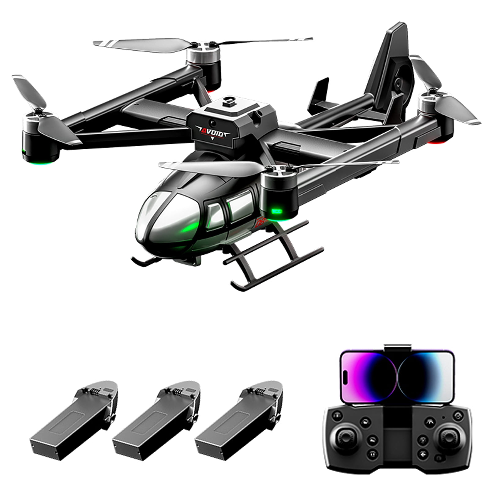 Hovering Remote Control Quadcopter Remote Control Helicopter With Dual ...