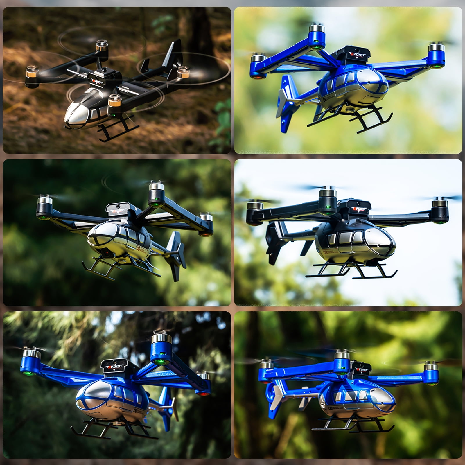 Remote Control Quadcopter Remote Control Helicopter With Dual Camera ...