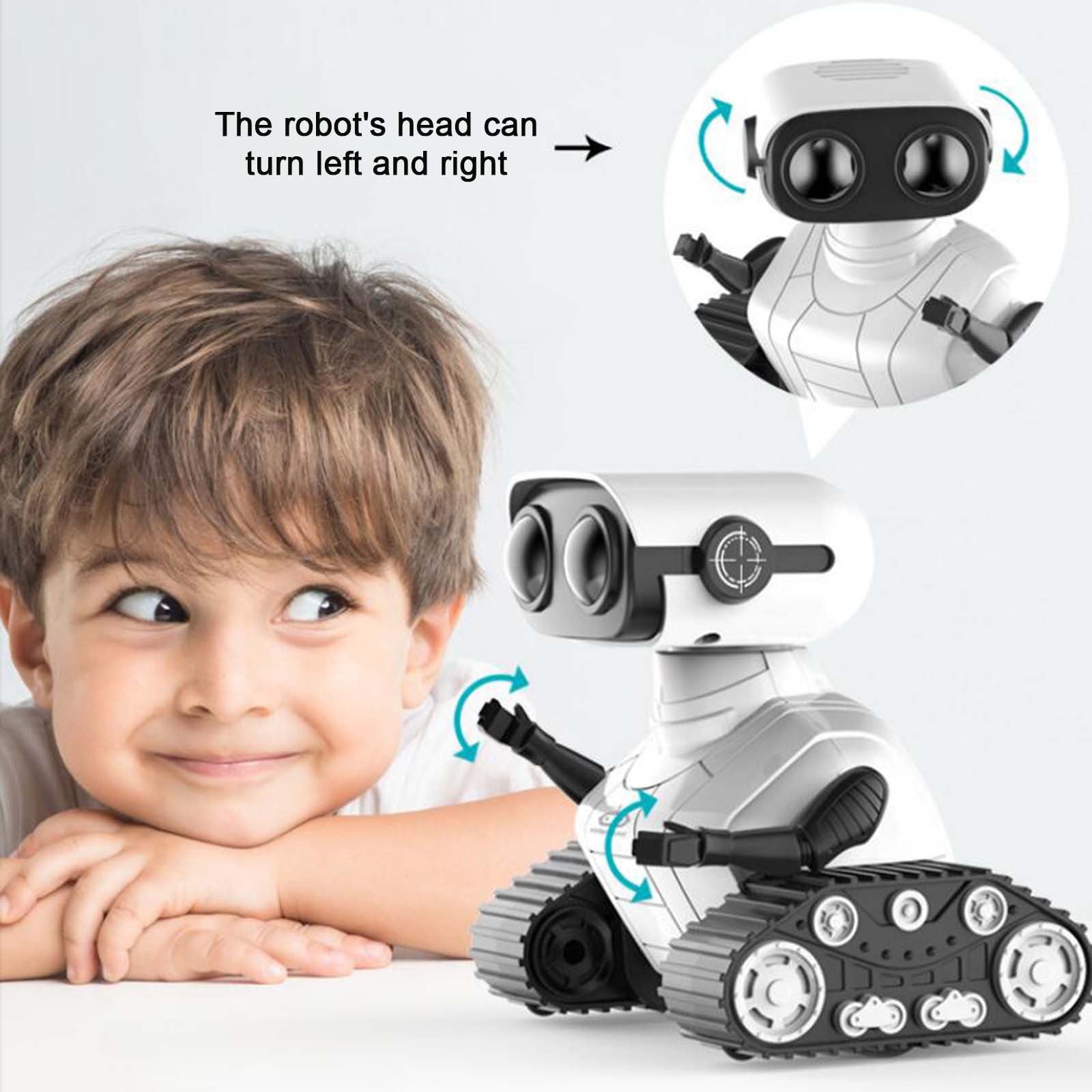 Remote Control RC Robot Toy for Klds, Crawler Design with Speaker & LED Eyes, Mini Programmable ...
