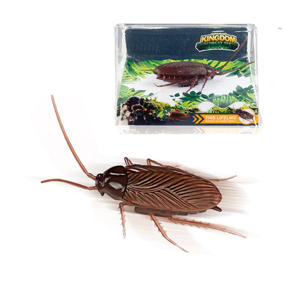 Remote Control Realistic Fake Cockroach Rc Toy Prank Insects Roach Gift ...