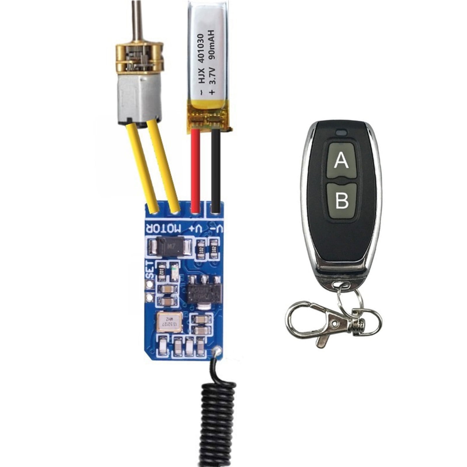 Remote Control Receiver Module 20mm Compact Versatile Voltage Output ...