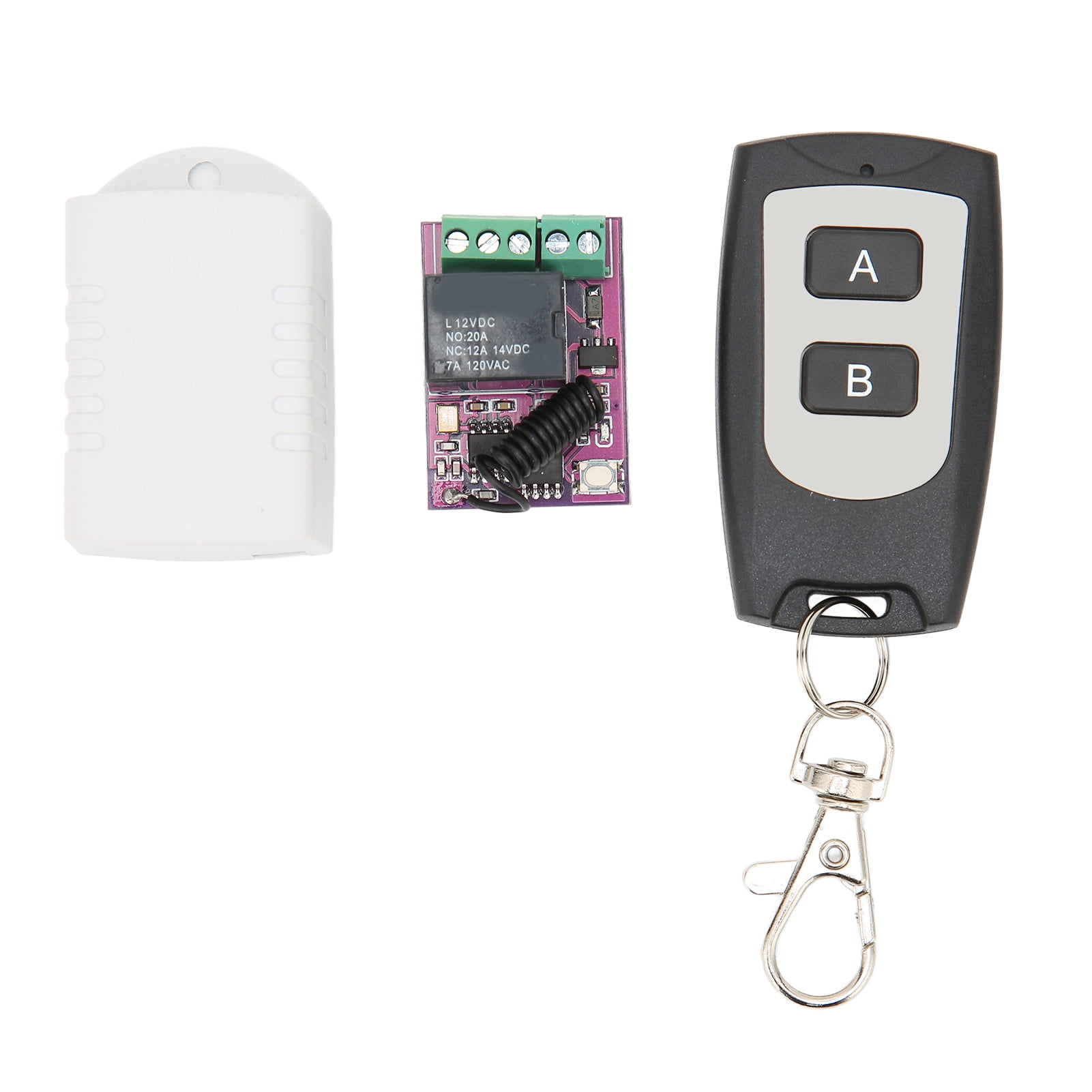 Remote Control Relay Switch 20A Mini Relay Wireless Switch for ...