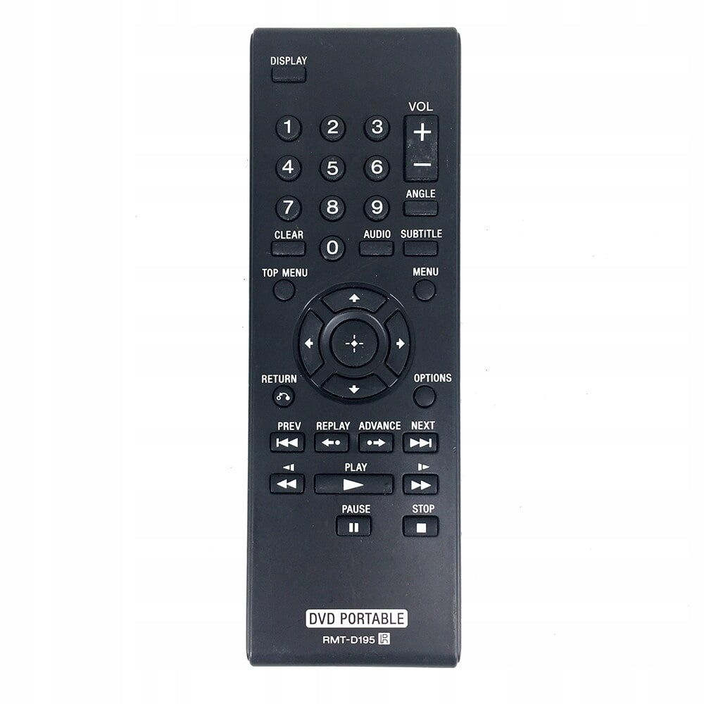 Remote Control Replacement Suitable For Sony Dvd Portable Hbd-Tz130 Dav ...