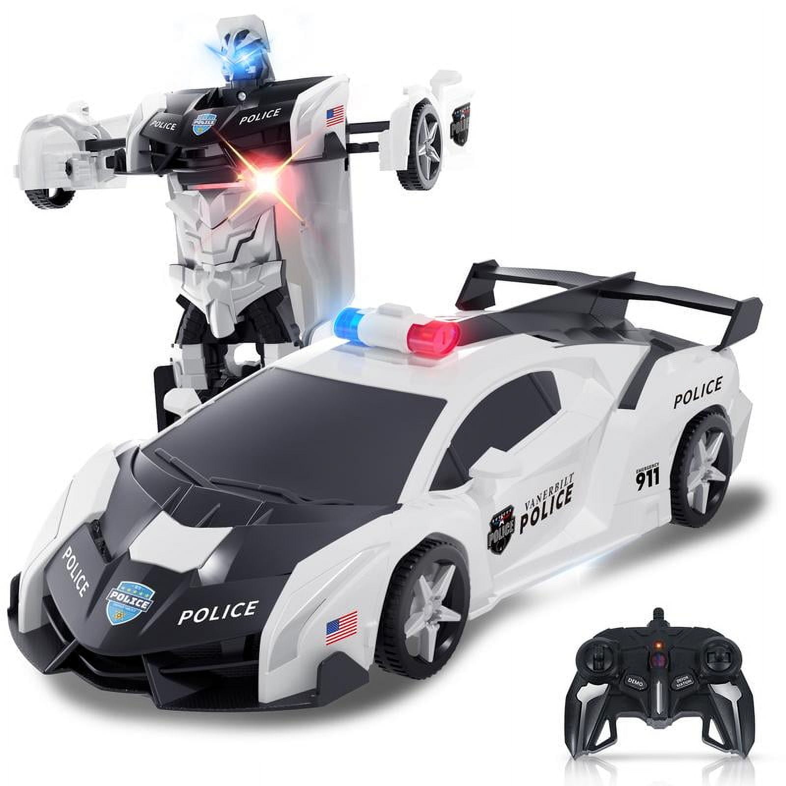 Remote Control Robot Car Toys, 2.4GHz 1:18 Scale RC Car ,Rechargeable ...
