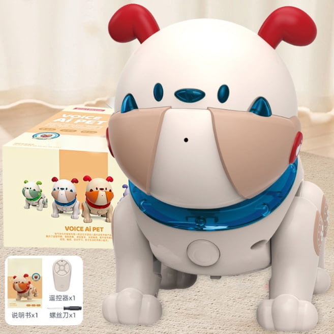 Remote Control Robot Dog Toy,Interactive Robot Dog with Music and ...