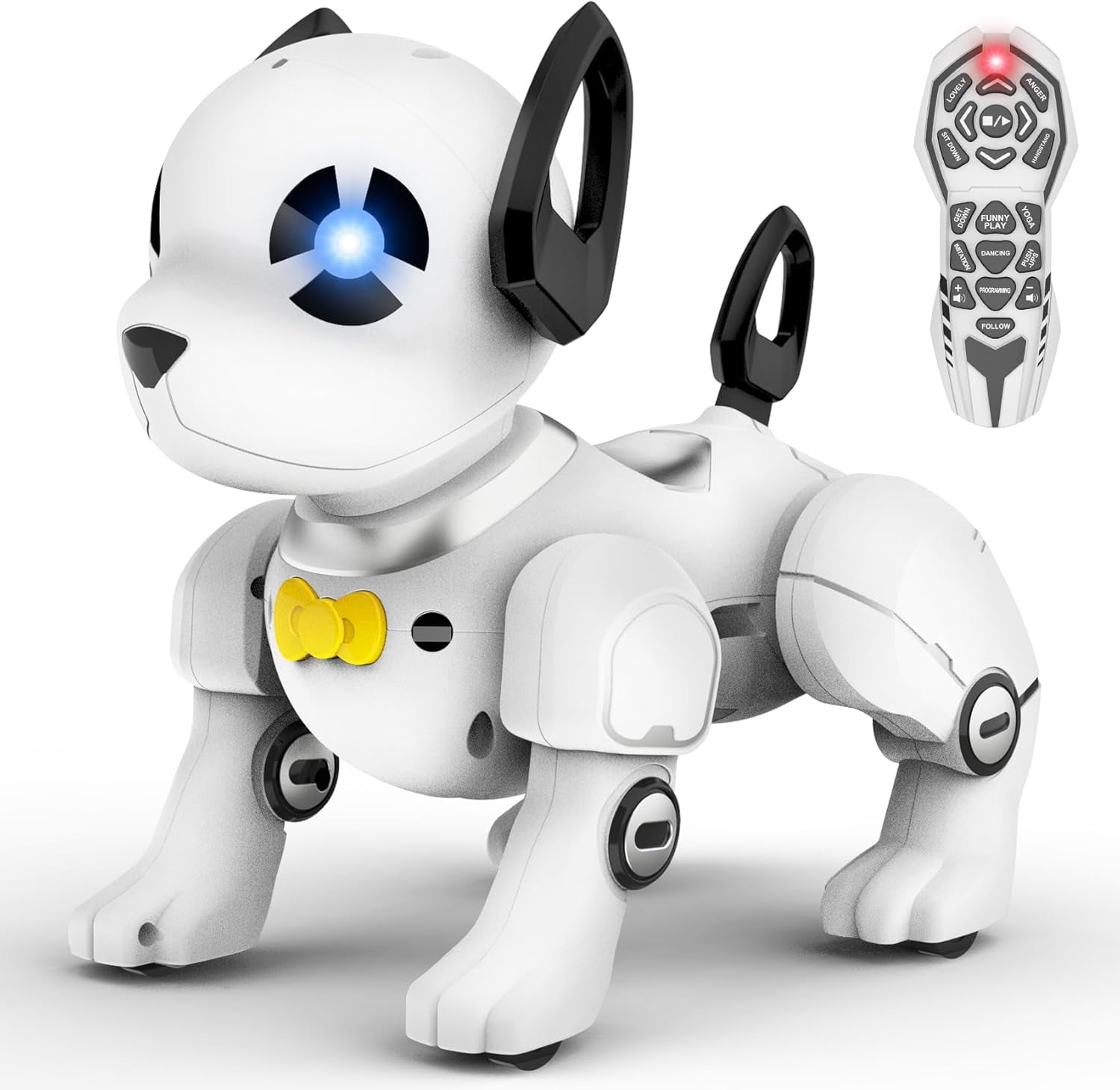 Remote Control Robot Dog Toy, RC Dog Programmable Smart Interactive ...
