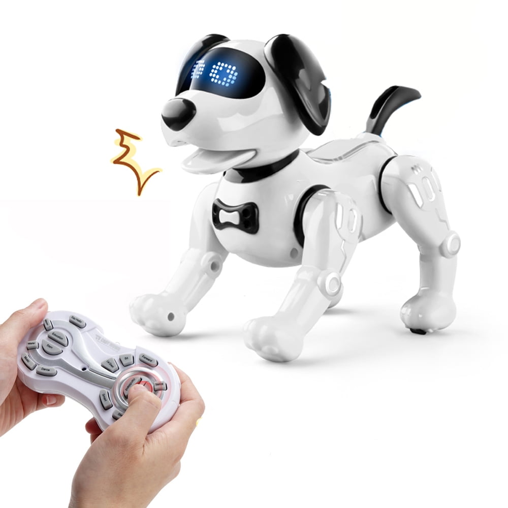 Remote Control Robot Dog Toy, RC Dog Programmable Smart Interactive ...