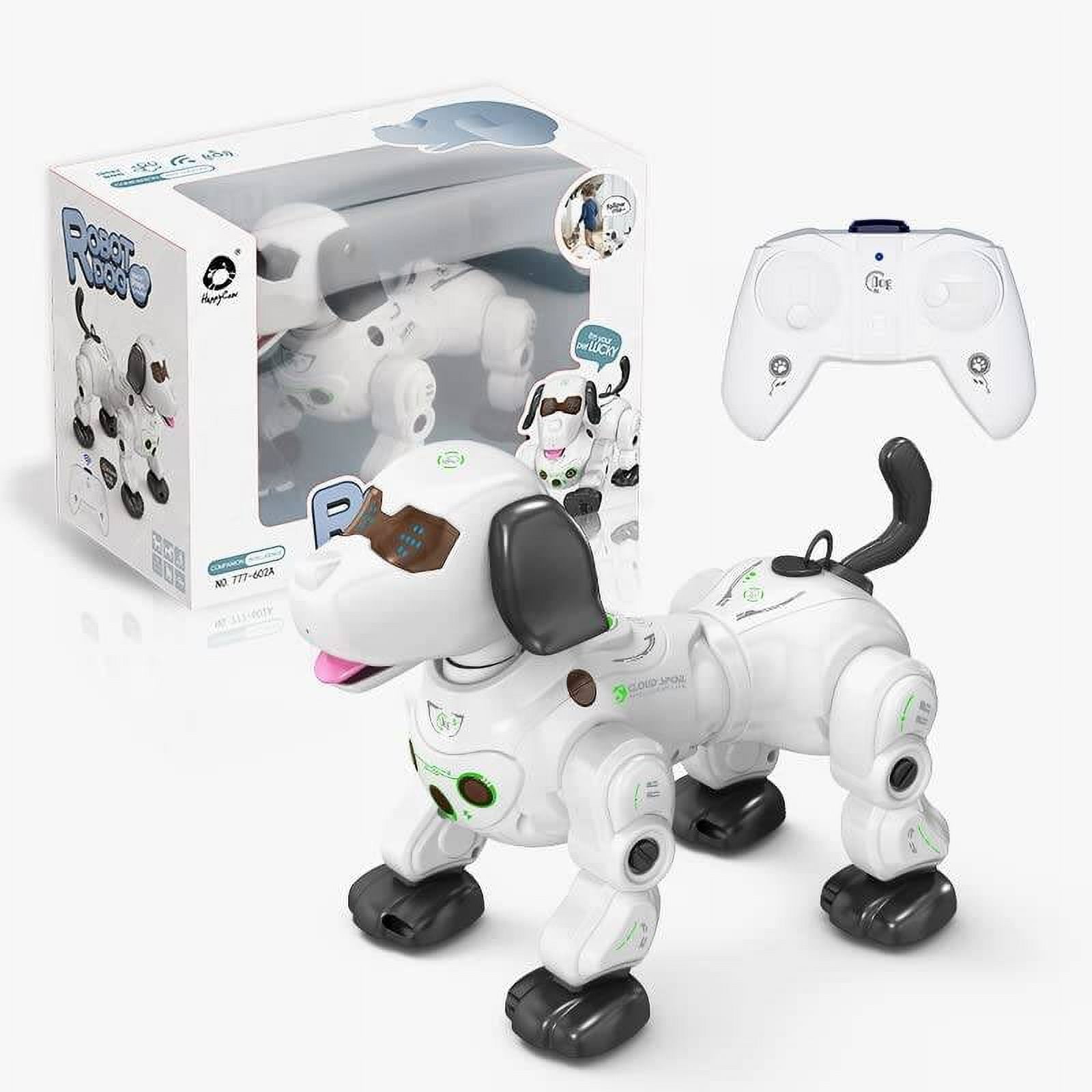 Remote Control Robot Dog Toy, RC Interactive Smart Robotic Puppy ...