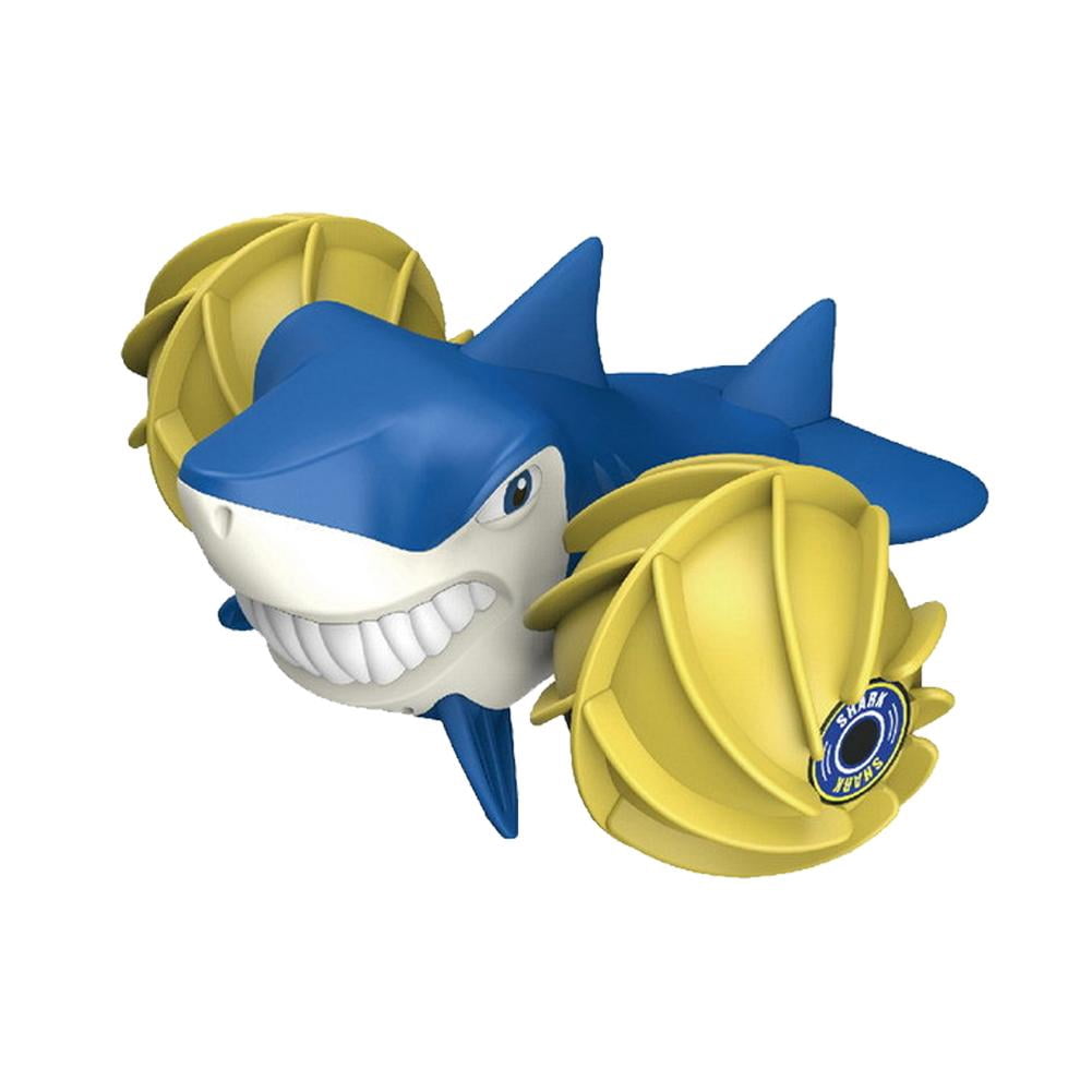 Remote Control Shark Toy Amphibious RC-Car Toys for Kids Swimming Pools ...