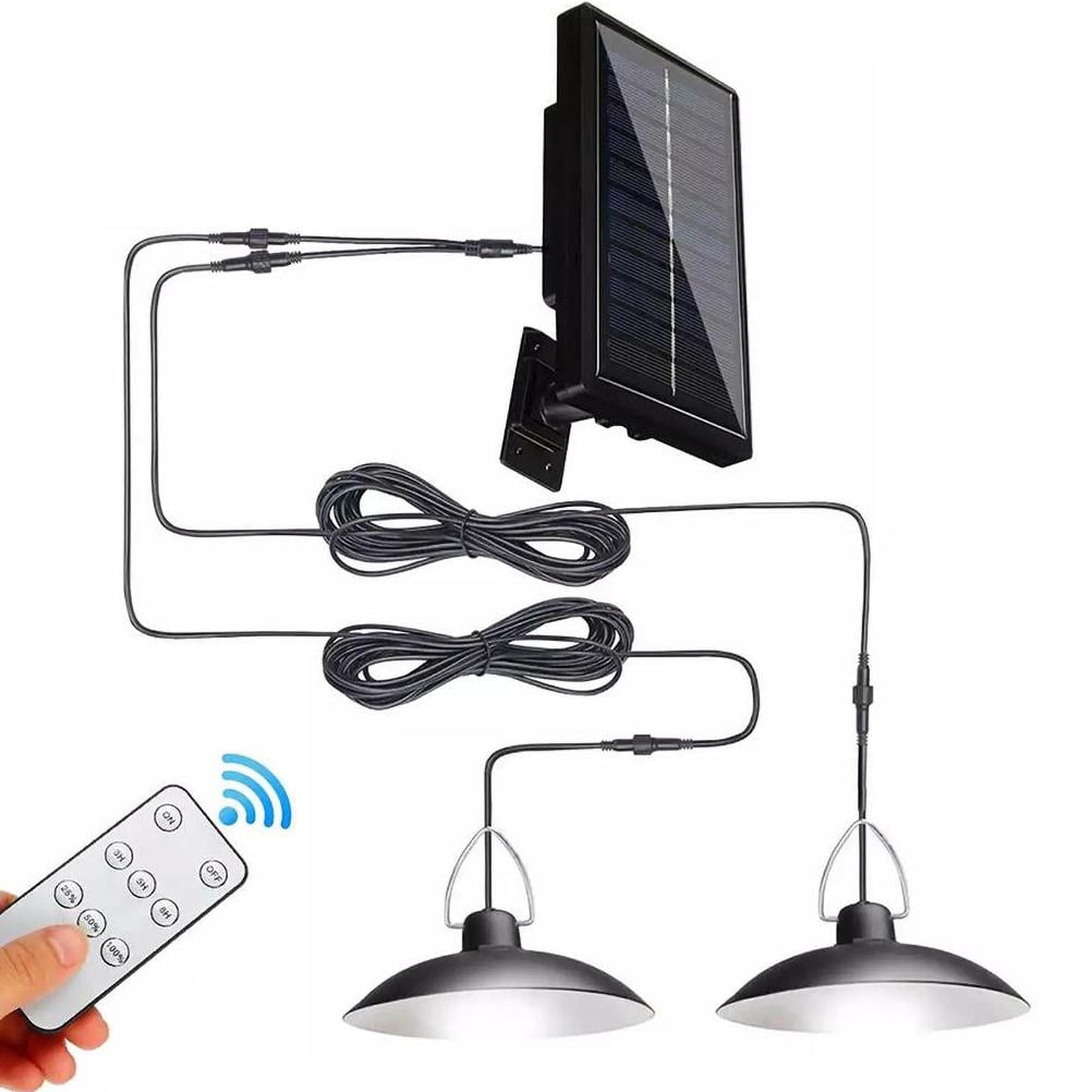 Remote Control Solar Indoor Pendant Lamp Three Level Brightness ...