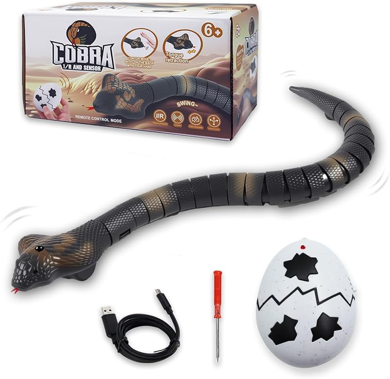 Remote Control Spider Toy, Realistic RC Spider Electronic Animal Toy ...