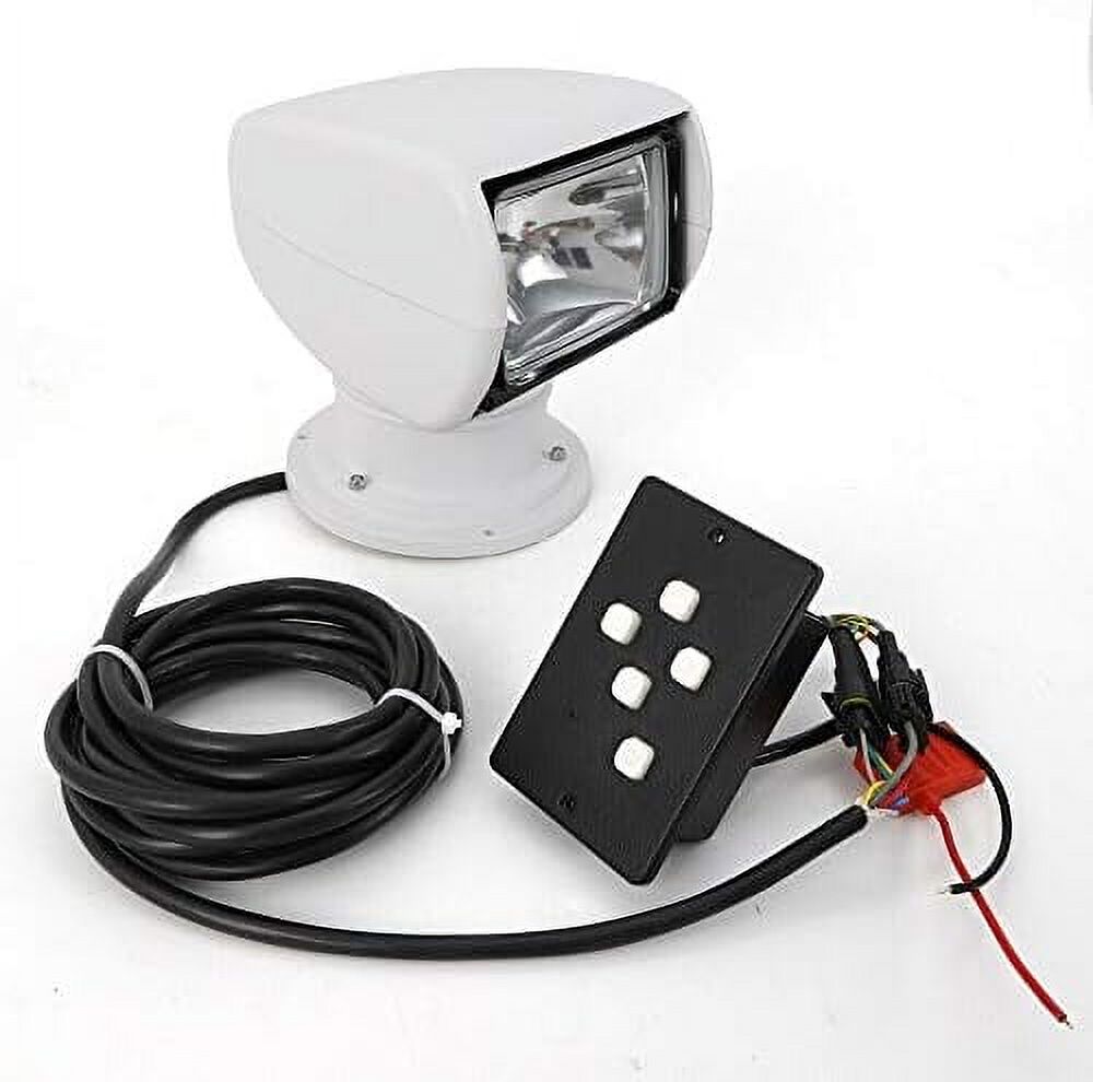 Remote Control Spotlight Marine Boat Searchlight Spot Light Work Light ...