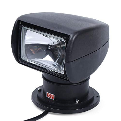 Remote Control Spotlight Marine Boat Searchlight Spot Light Work Light ...