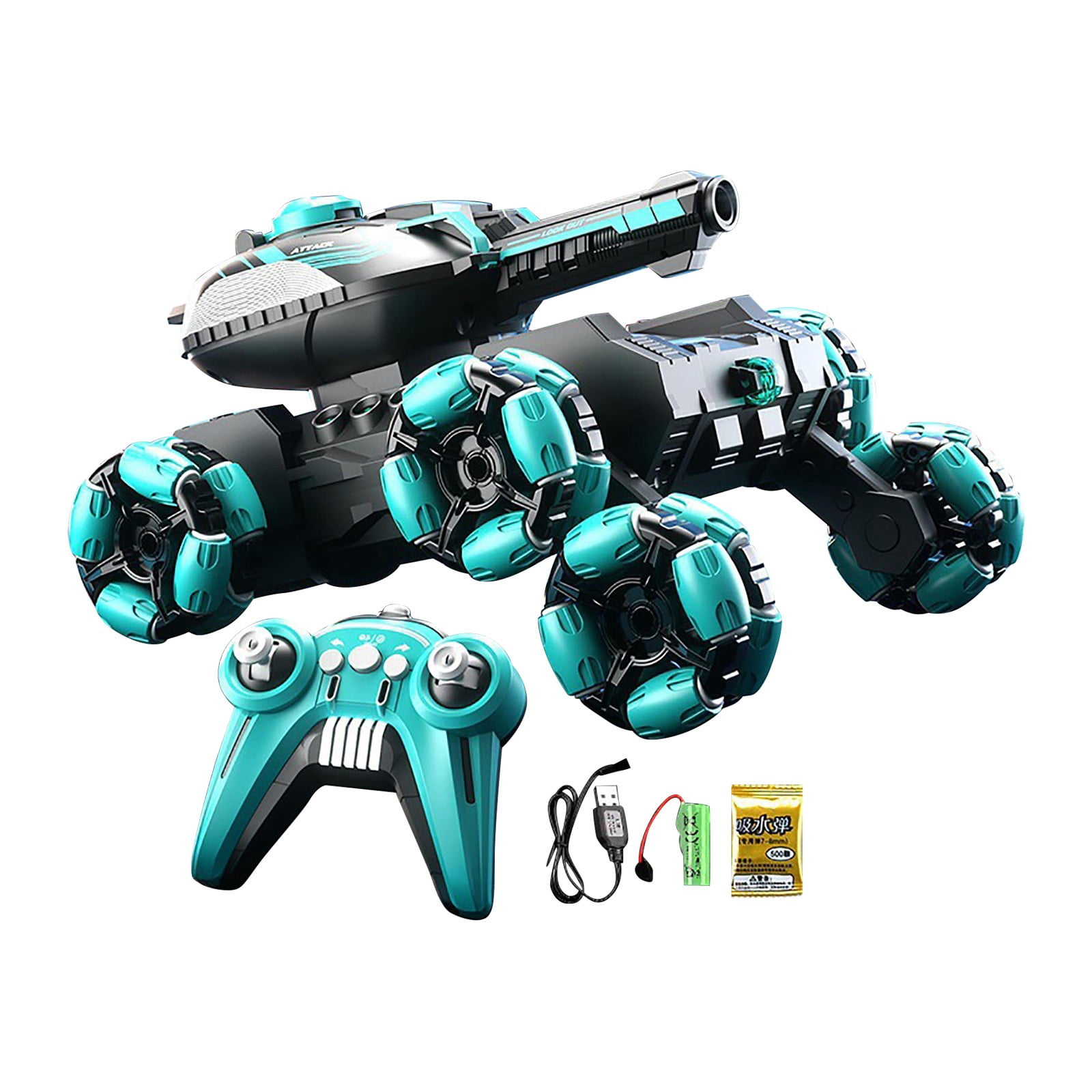 Remote Control Stunt Car 4WD 360° Rotation Double-Sided Driving ...