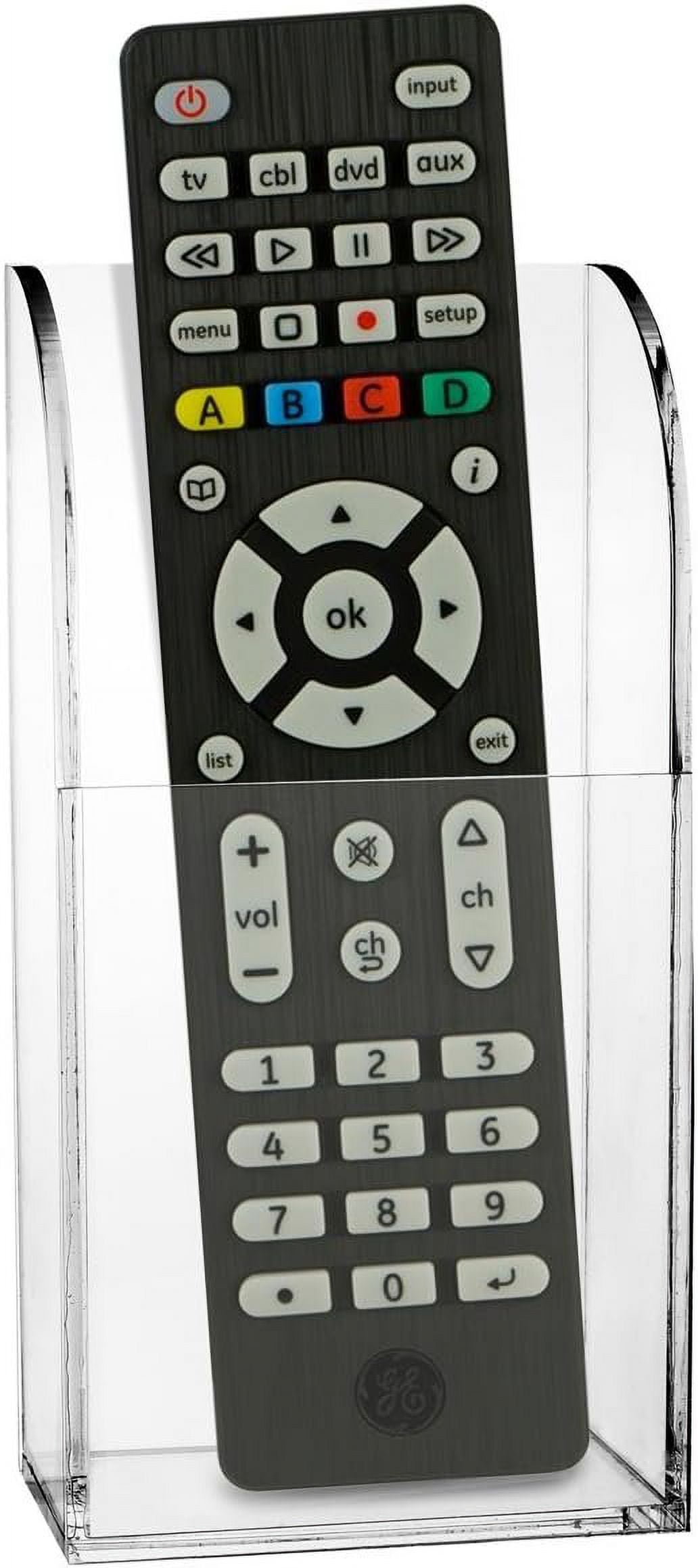 Remote Control TV Acrylic Wall Storage Box Organizer Wall-Mounted ...