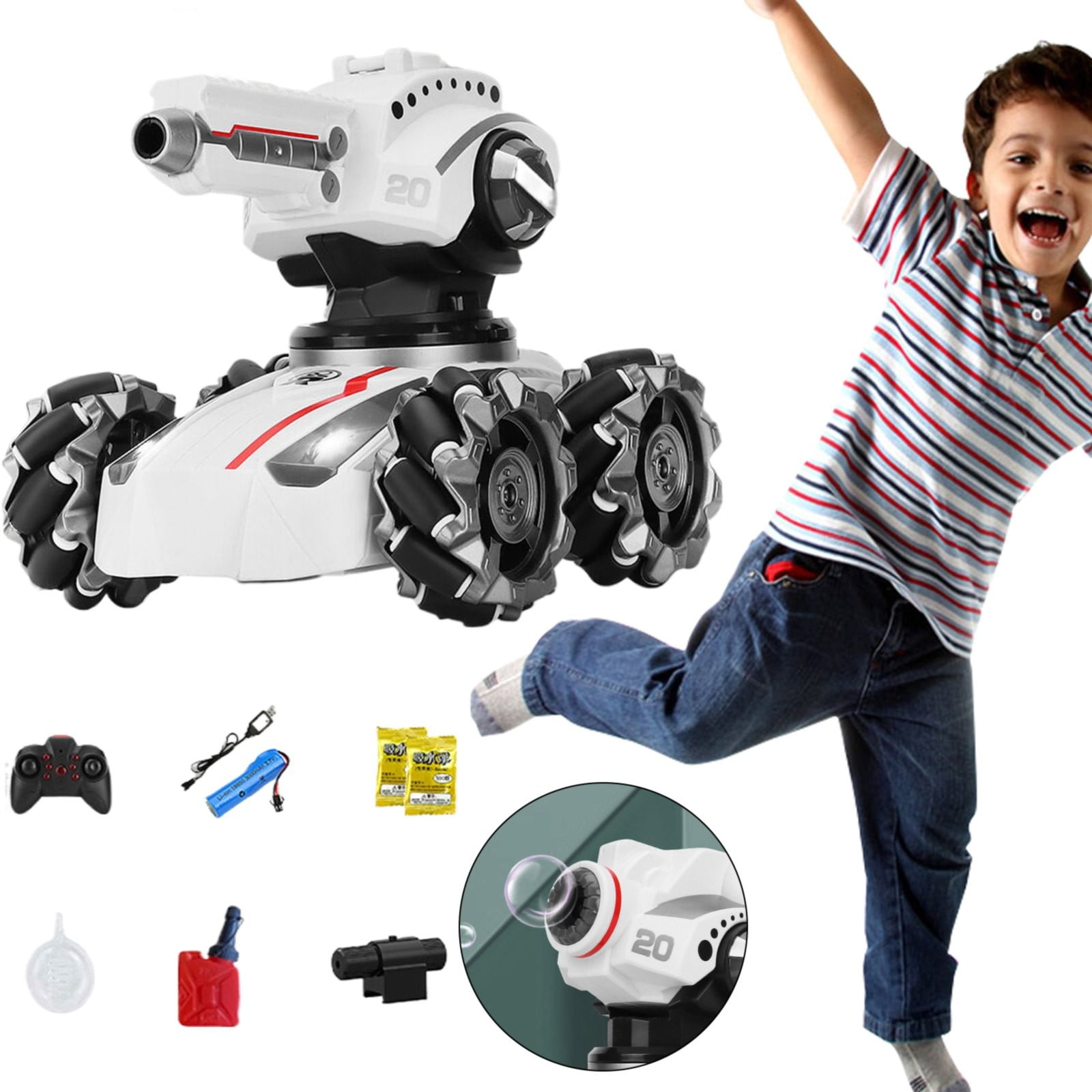 Remote Control Tank, Christmas Clearance! Lssam 3 Head RC Car Rc Tank ...