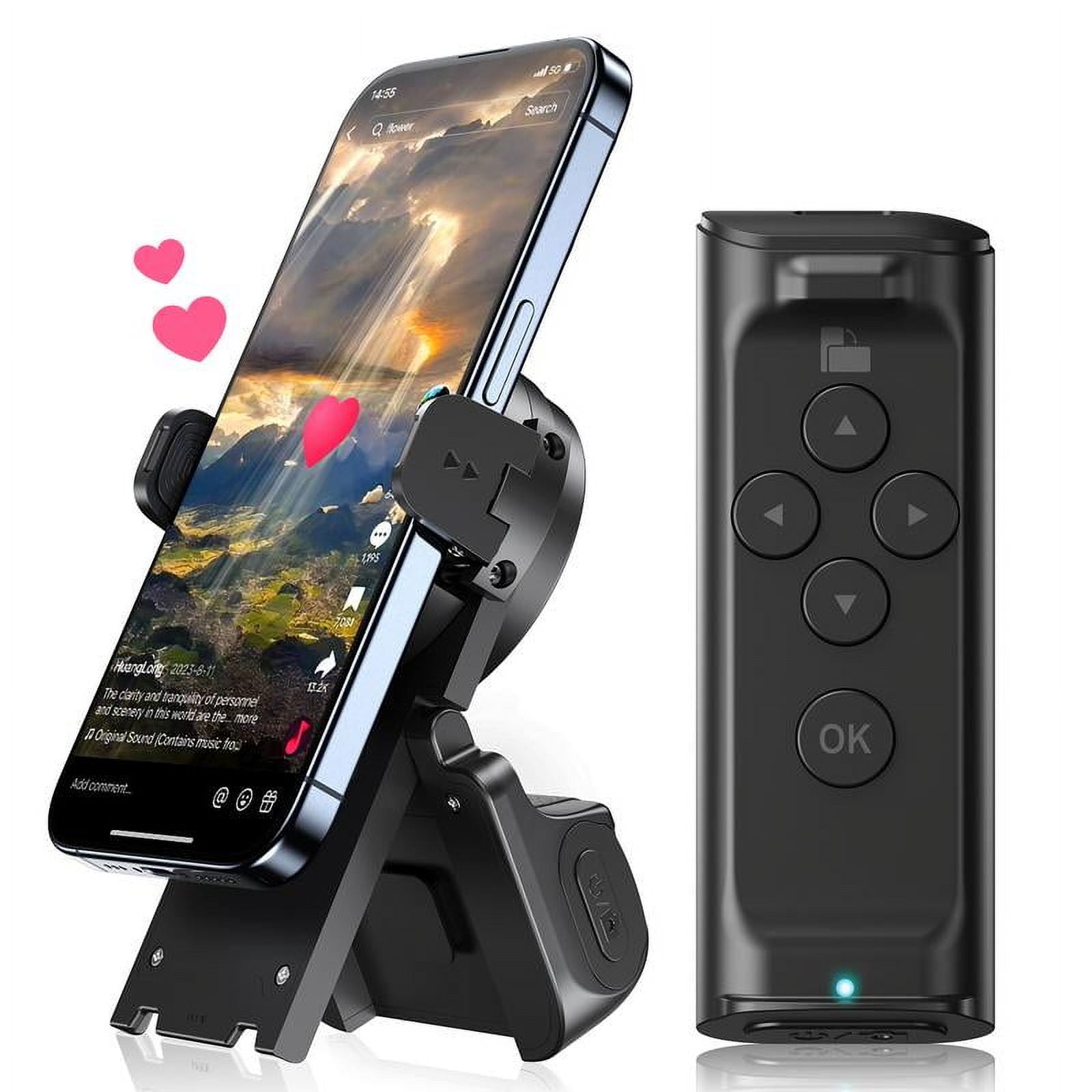 Remote Control for TikTok Scrolling with Smartphone Holder Stand ...