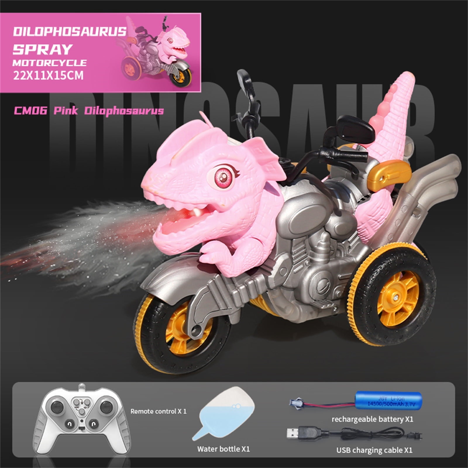 Remote Control Toddler Toy Dinosaur Fidget Toy Motorcycle Stunt Remote ...