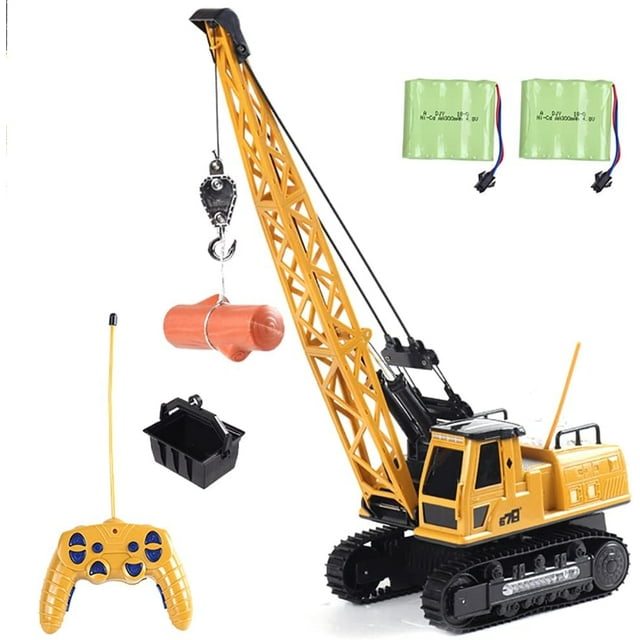 Remote Control Tower Crane - 12 Channel 2.4GHz Remote Control Lift ...