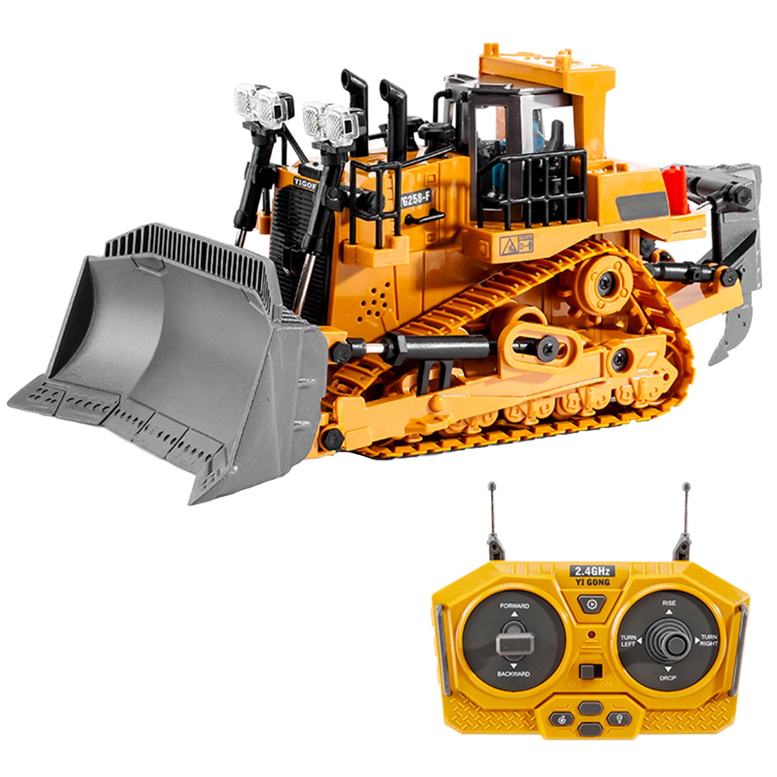 Remote Control Toys Remote Control Alloy Excavator Spray Dump Truck ...