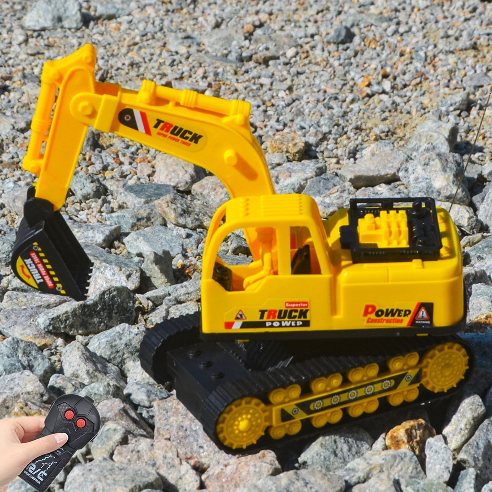 Remote Control Toys, Two-way Remote Control Excavator, Engineering ...