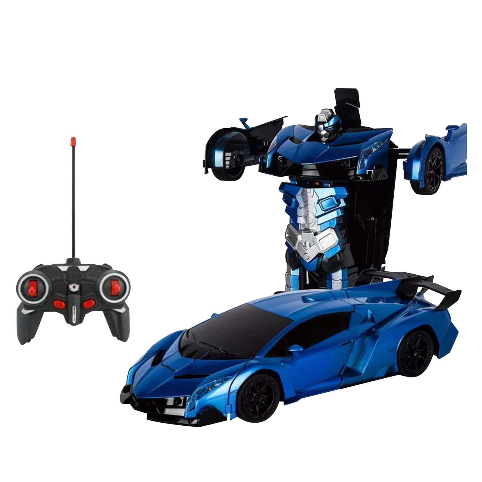 Remote Control Transforming Robot Car Super Fast All Terrain & Stunts ...