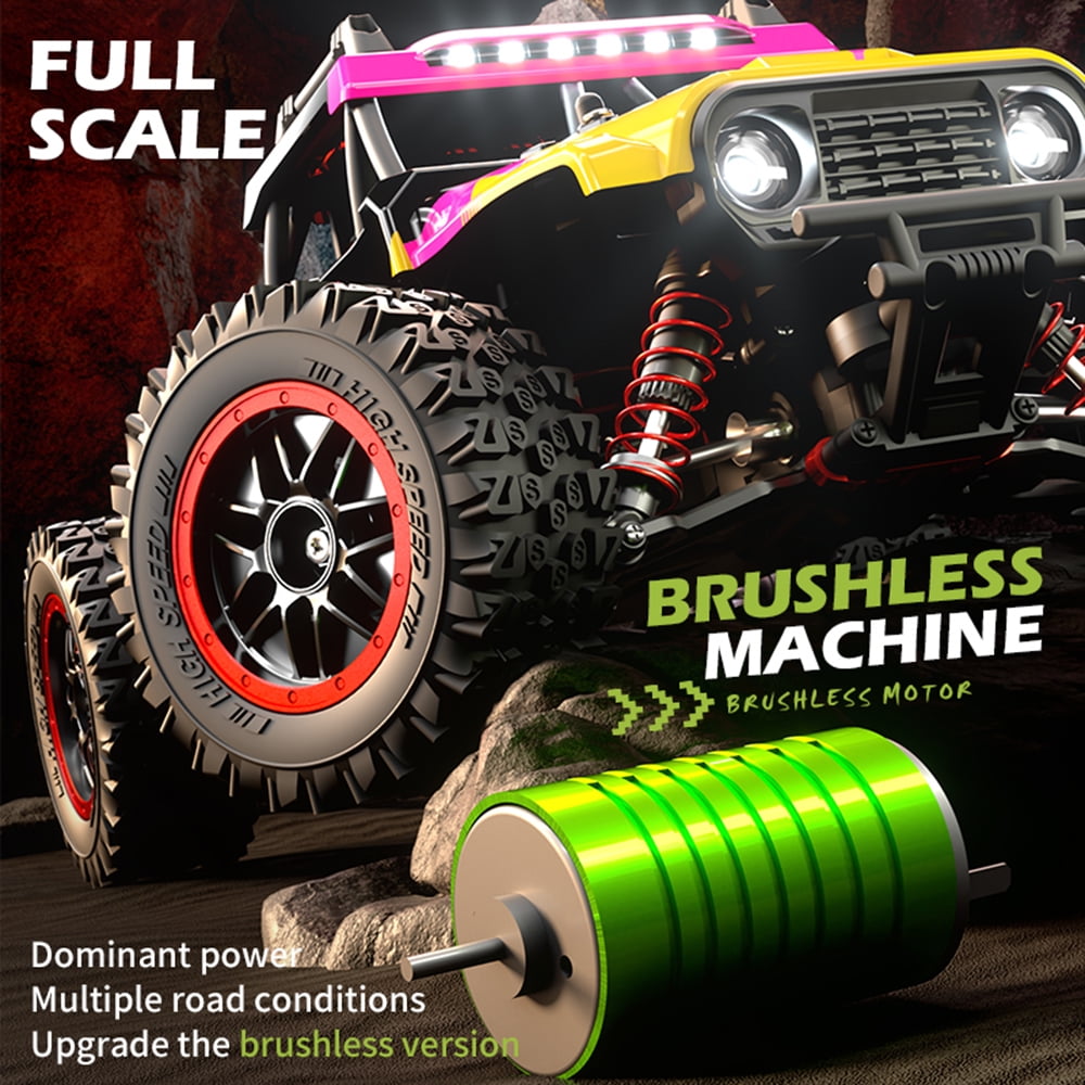 Remote Control Truck Remote Control Car Car 70km/h 4WD 2.4GHz Full ...