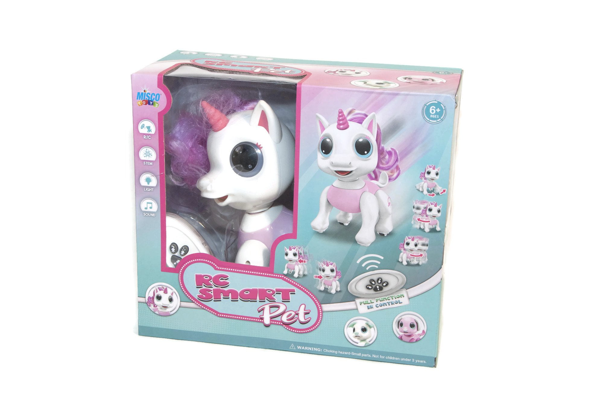 Kids Robot RC Unicorn Animal - Smart Pet Electric Hobby Toy with Remote ...