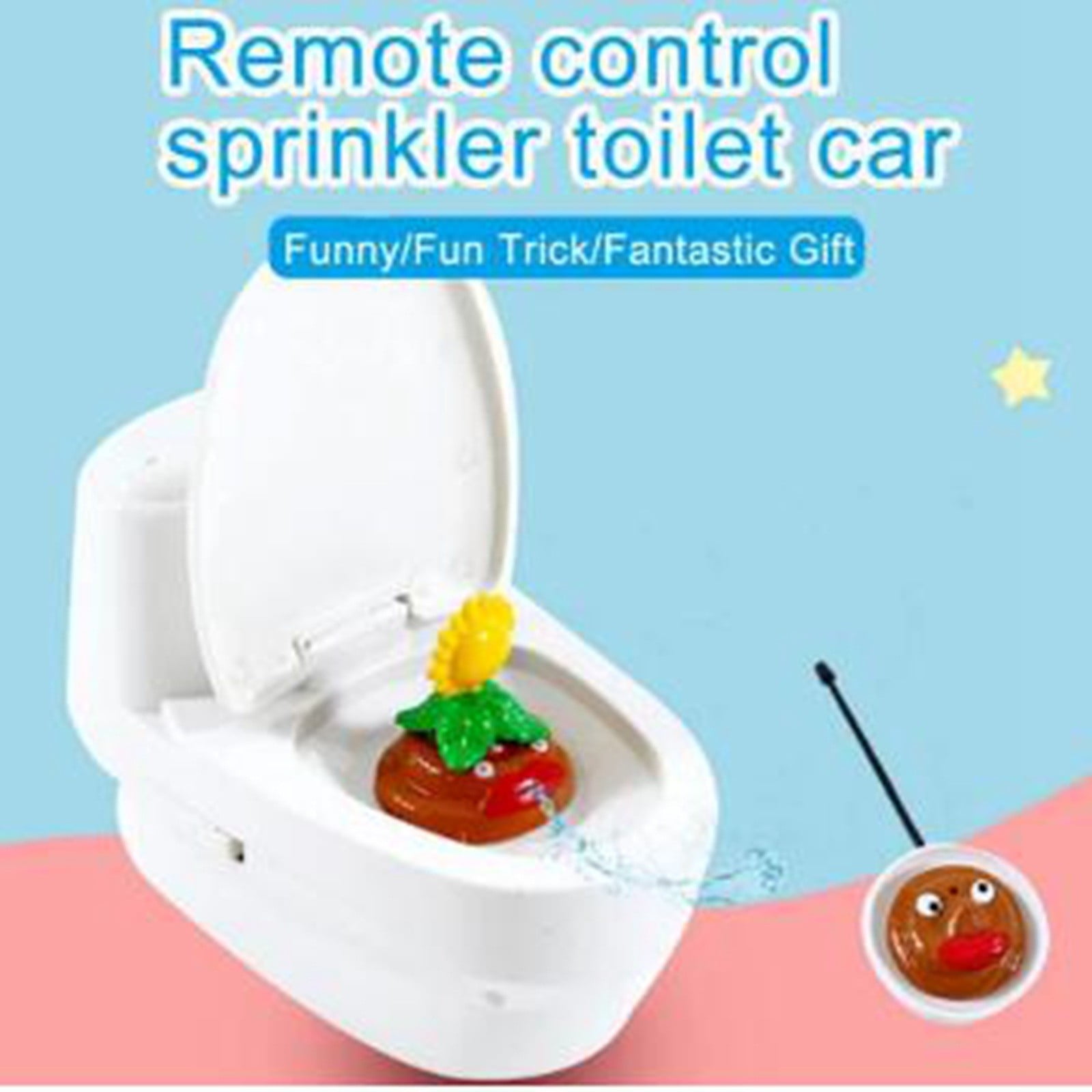 Remote Control Water Toilet Truck Adult Prank Stress Toy - Walmart.com