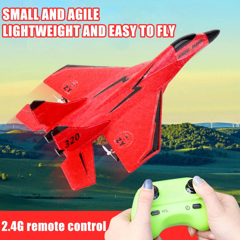 Remote Control Wireless Airplane Toy Drop-Resistant Foam RC Air Planes ...