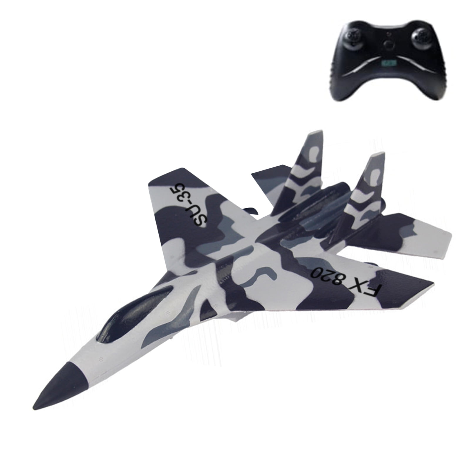 Remote Control Wireless Airplane Toy, SU-35 rc Jet with USB Charger ...