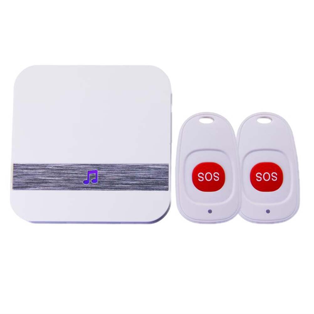 Remote Control Wireless Buttons Elderly Alert System Patient Caller ...