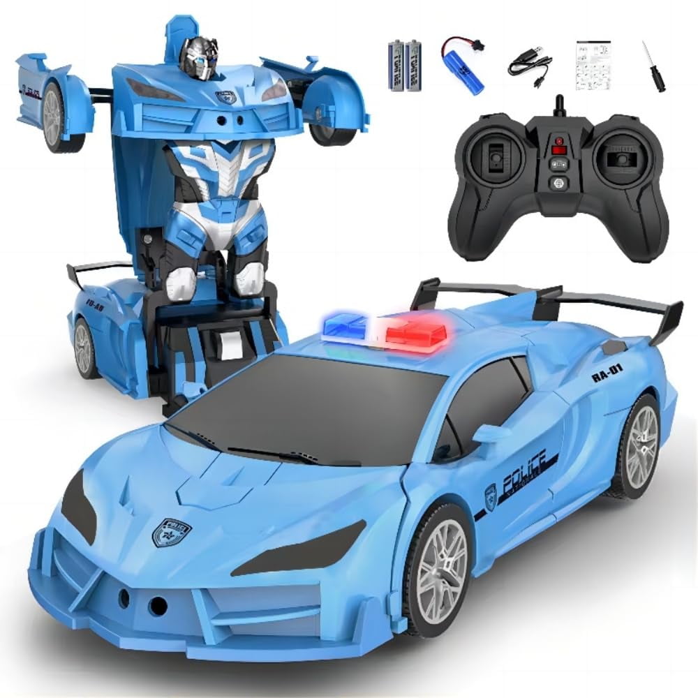 Remote Control car - Transform Robot RC Cars, one Button Deformation ...