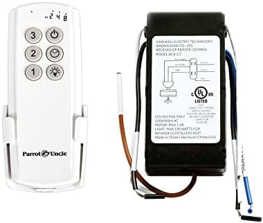 Remote Control for Ceiling Fan Wireless Universal Fan Control Kit with ...