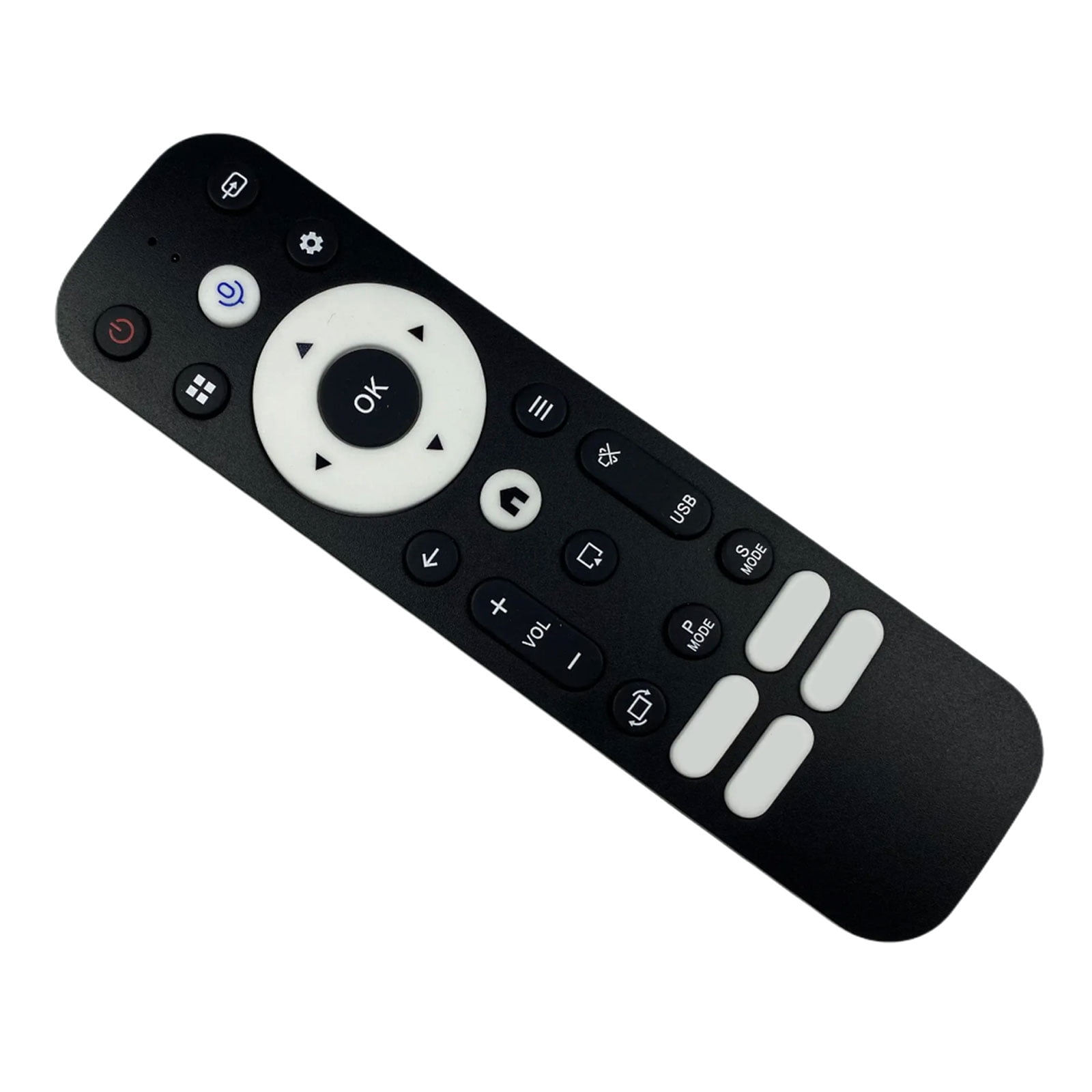 Remote Control for TVs Illuminating Key Visibility Ergonomic ...