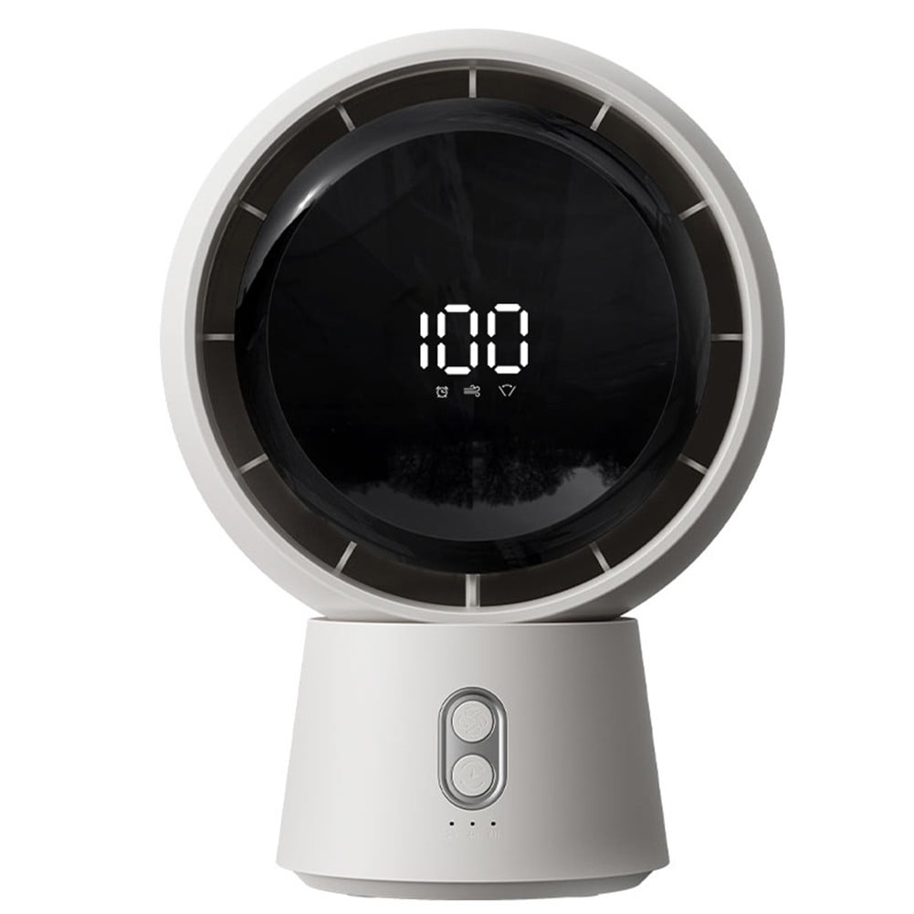 Remote Controlled 100 Speed Desk Fan Quiet Oscillating & Rechargeable ...
