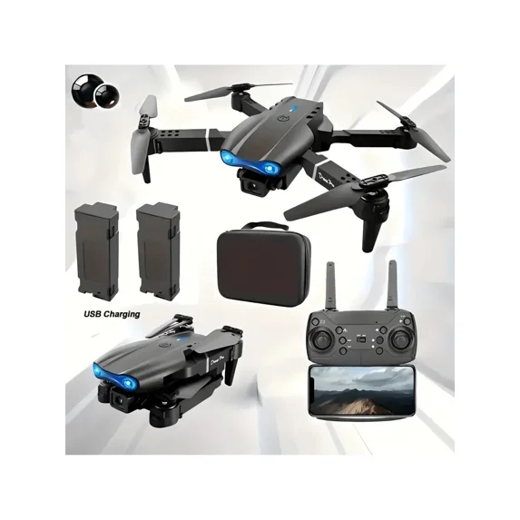 Remote-Controlled Drone For Beginners - Foldable WiFi Drones With Dual ...