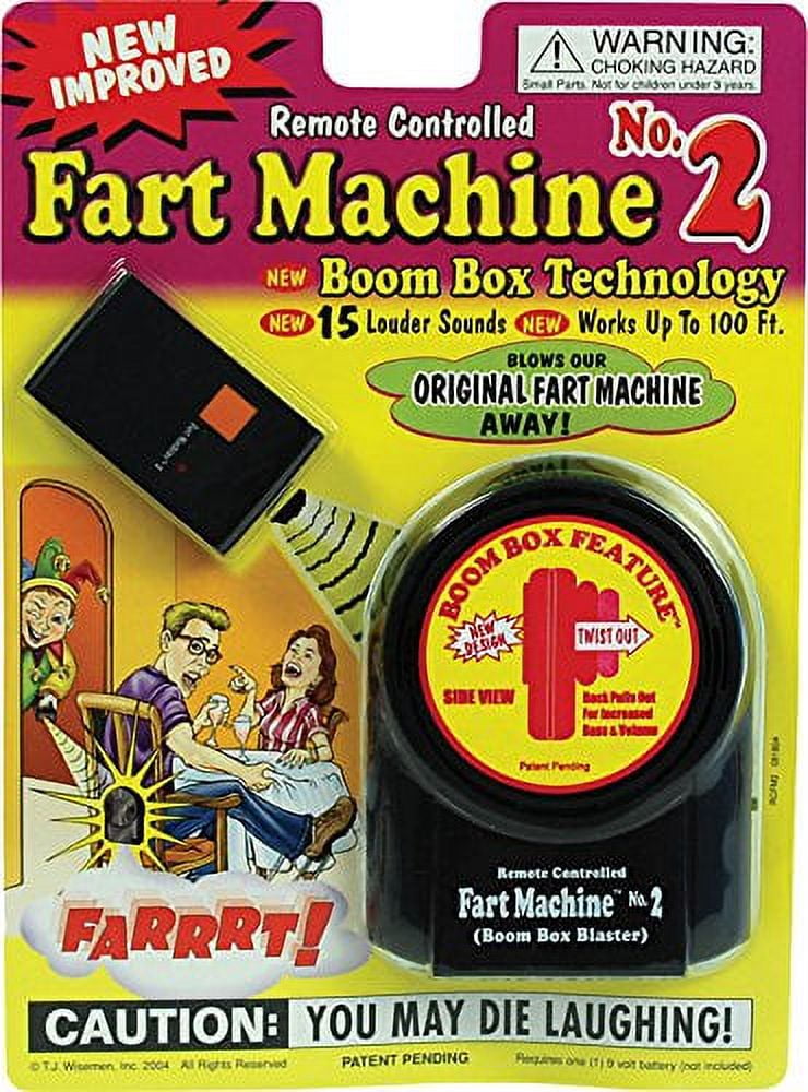 Remote Controlled Fart Machine Funny Novelty Noise Maker - Walmart.com