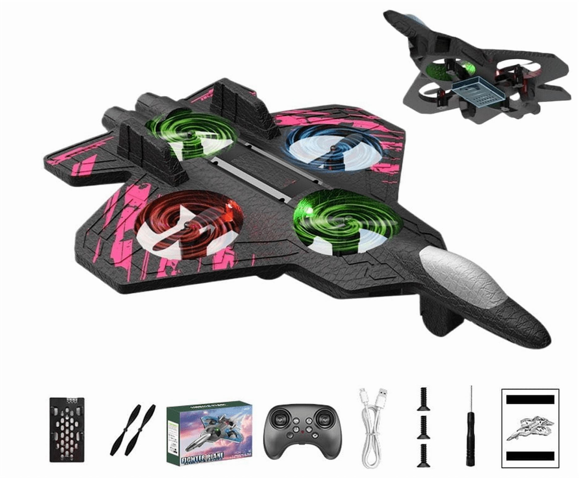 Remote-Controlled Fighter Jet 2.4ghz Foam Remote Control Airplane 360 ...