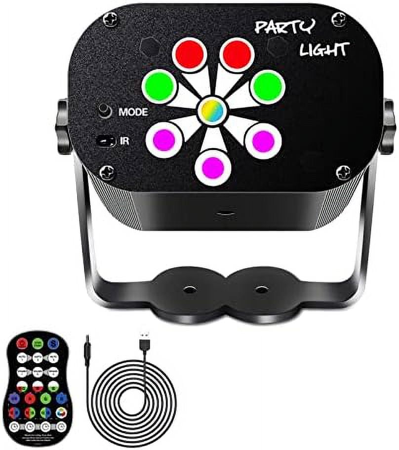 Remote Controlled LED Disco Light Show for Home, Garden, Karaoke & Bar ...