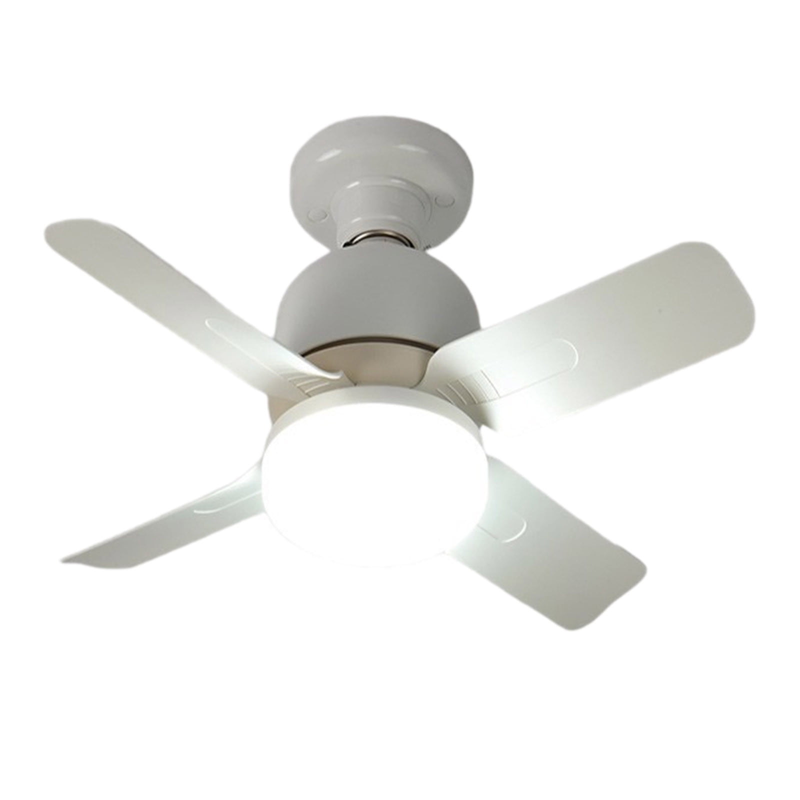 Remote Controlled LED Flower - Shaped Ceiling Fan Light - Compact ...