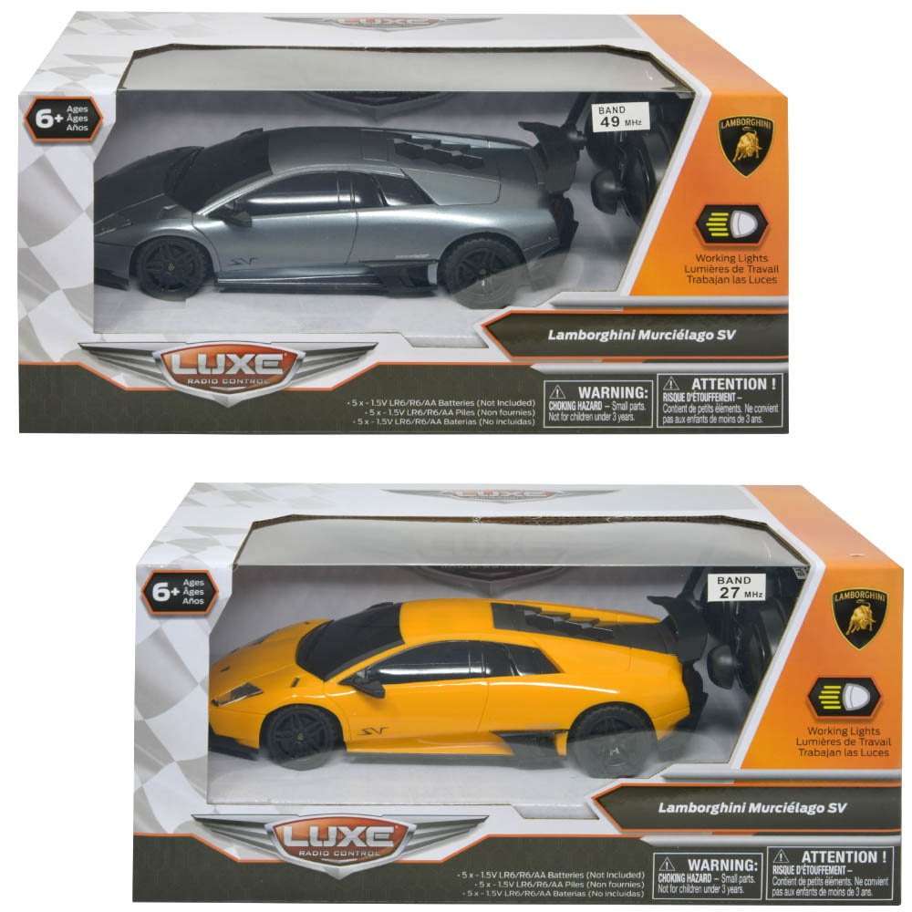 Remote Controlled-Luxe R/C Cars Lamborghini Murcielago-1 pc , ASSORTED ...