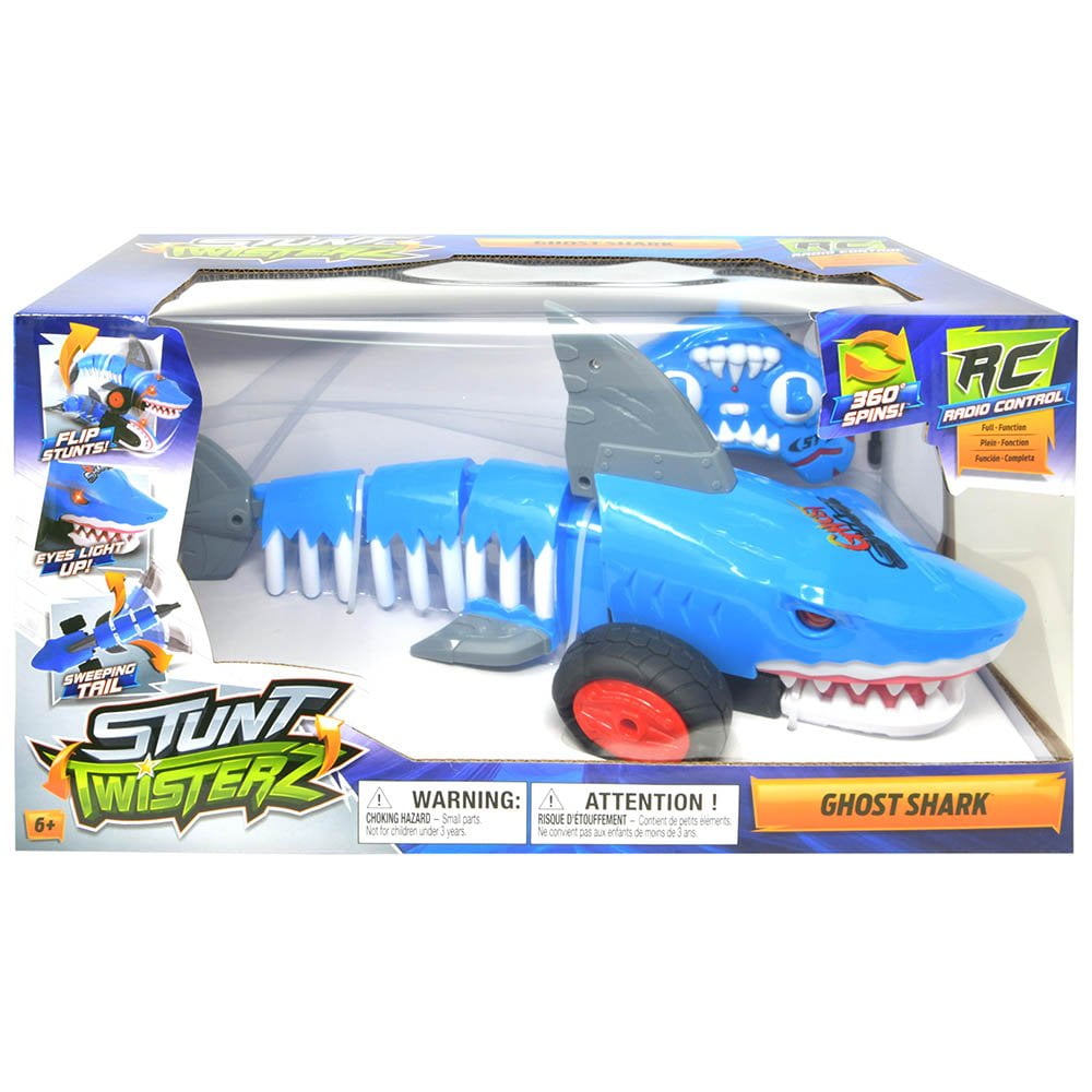 Remote Controlled-RC Stunt Twisterz, Ghost Shark - Walmart.com