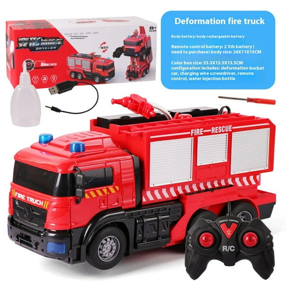 Rescue Heroes Transforming Fire Truck