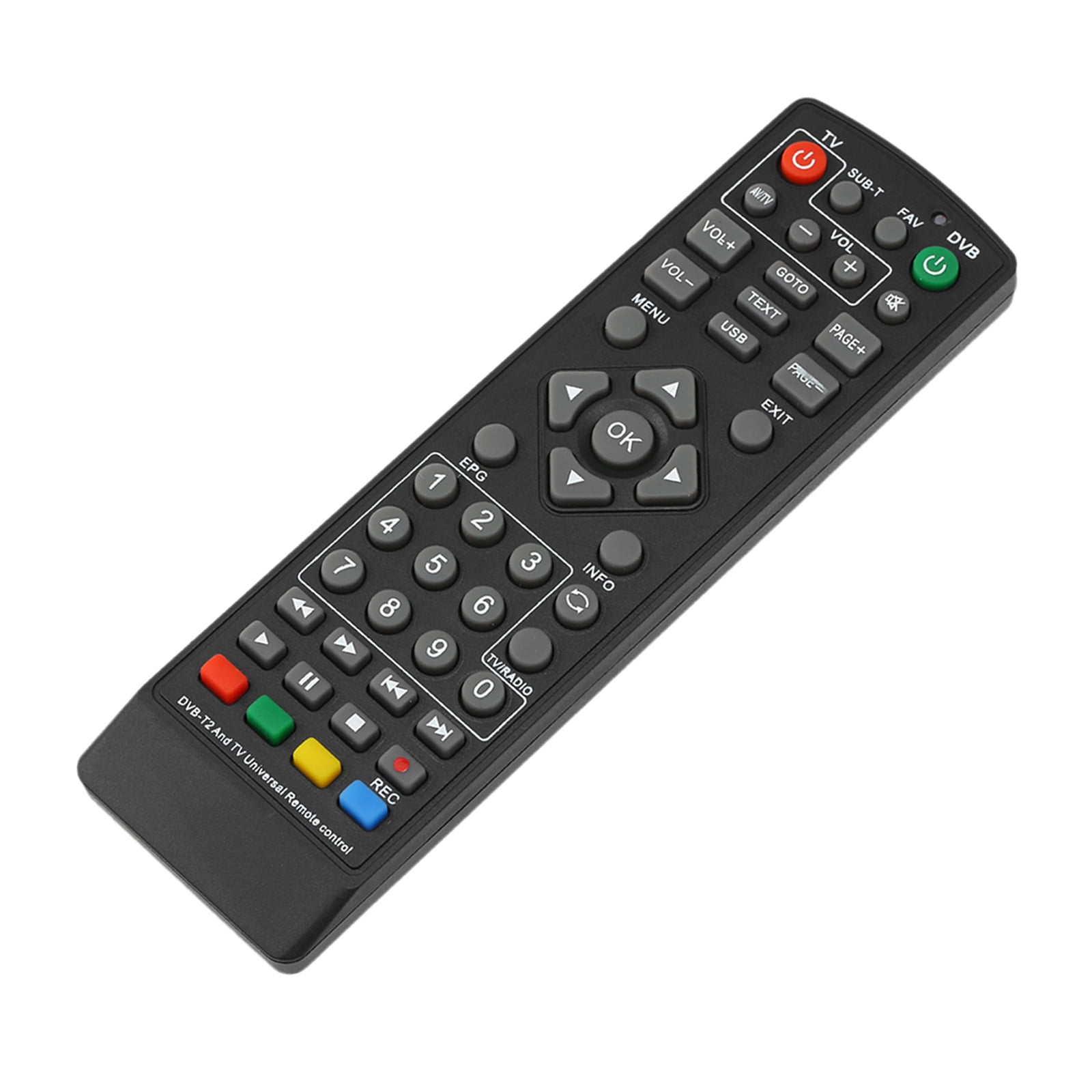 Remote Controller,Universal Dvb-t2 Set- Dvb-t2 Set- Box Set- Box Remote ...