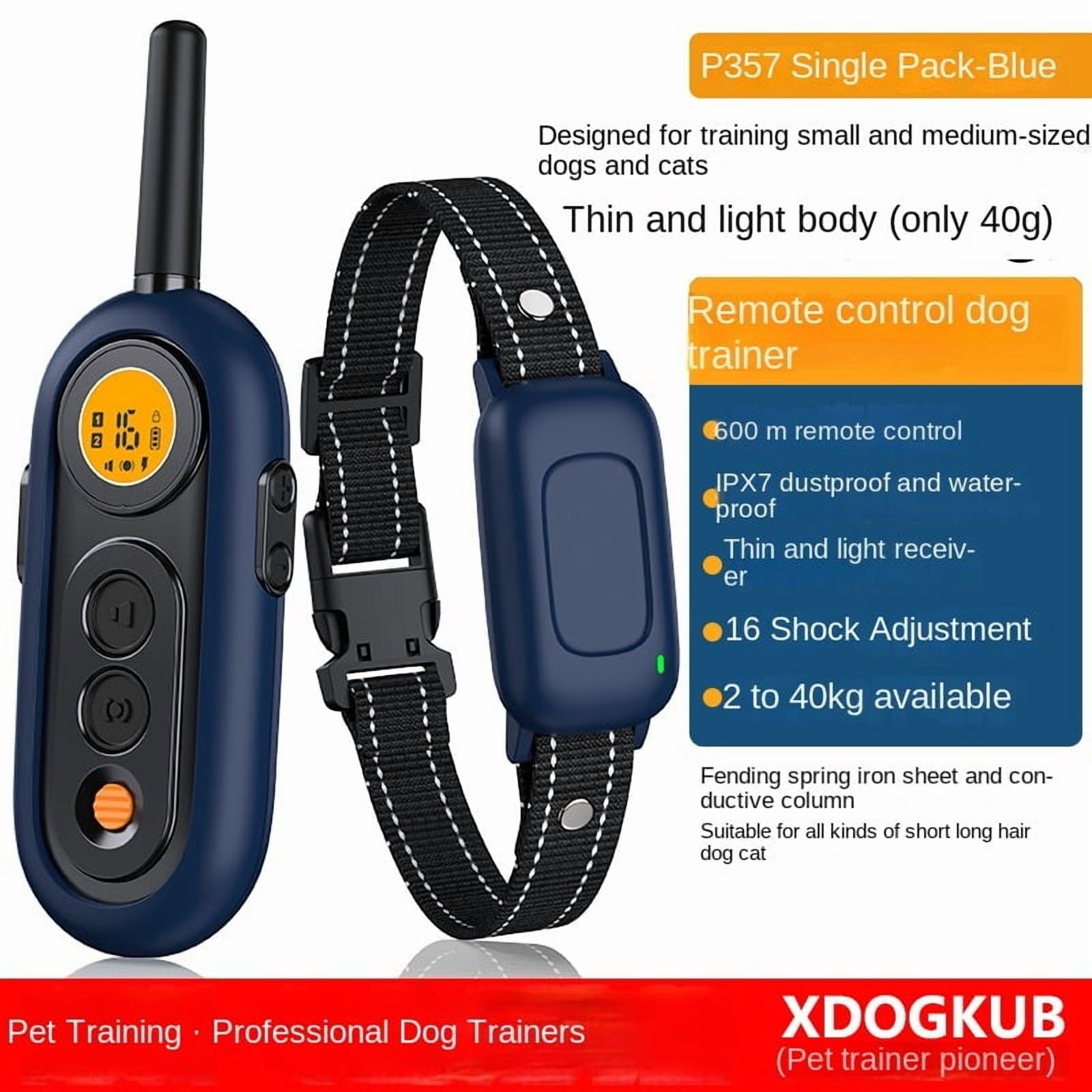 Remote Dog Training Shock Collar for Dogs - Adjustable Size for All ...