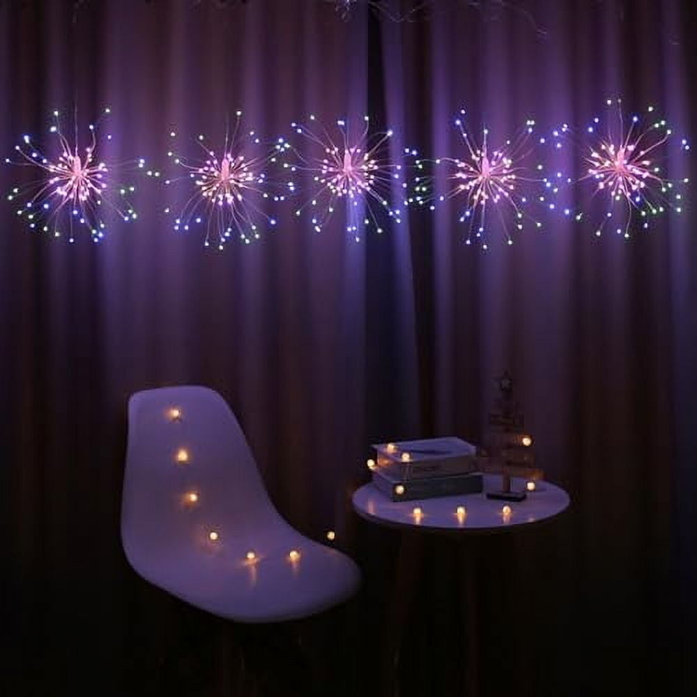 Remote Firework Lights Led Copper Wire, 8 Connection Total 800 LED ...