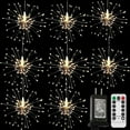 Remote Firework YANTONs Led Copper Wire, 8 Connection Total 800 LED ...