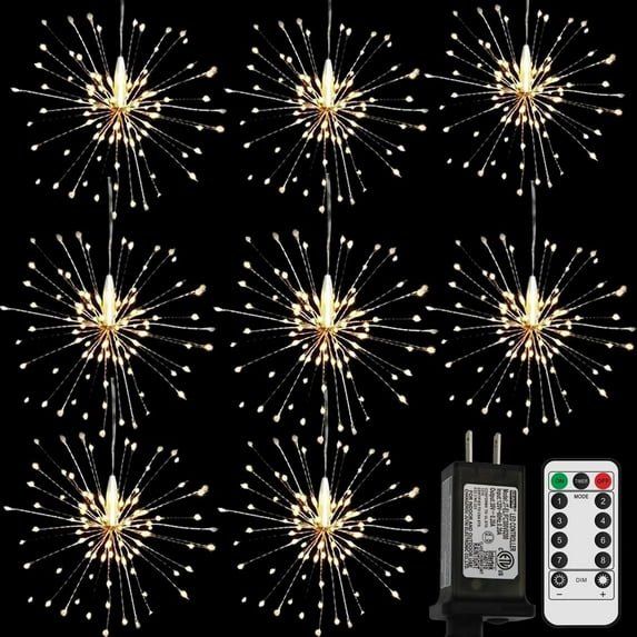 Remote Firework YANTONs Led Copper Wire, 8 Connection Total 800 LED ...