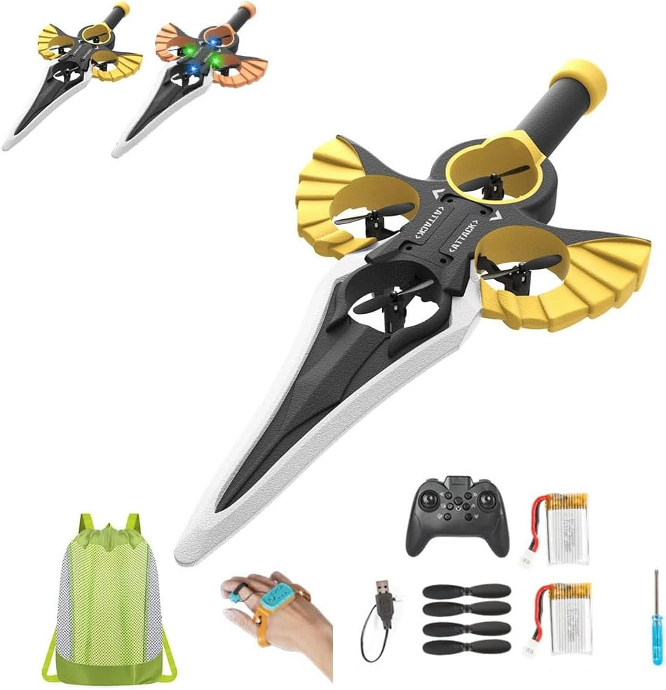 Remote Flying Sword, 2025 New Remote Control Airplane with Autopilot and Gyro Stabilizer, 3 ...